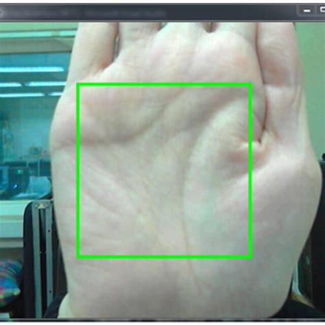 Skin Detection Example A The Raw Image B Skin Detection Using The