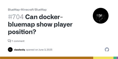 Can Docker Bluemap Show Player Position · Issue 704 · Bluemap Minecraftbluemap · Github