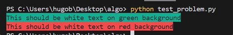 Python Color In Vs Code Terminal Doesnt Work In Python 4each Forum Progress
