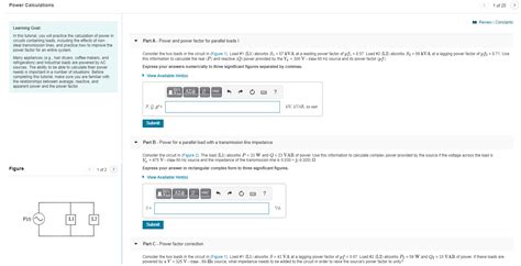 Solved Power Calculations 1 Of 20 Review Constants Part A Chegg Com