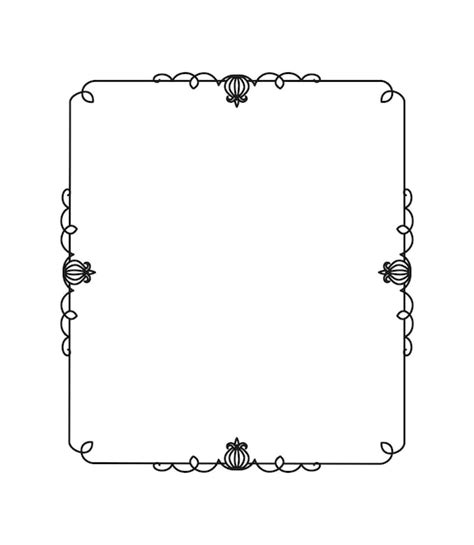 Premium Vector Vector Illustration Of Rectangular Frame