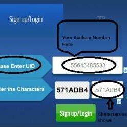 Digilock India Signup With UID And Character Step Ones The Aadhaar