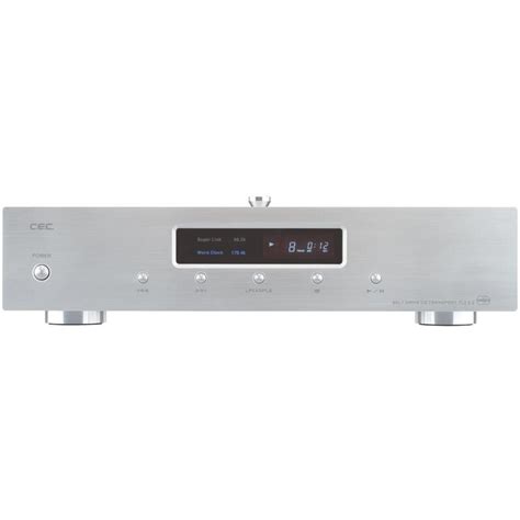 Cec Tl3 3 0 Double Belt Drive Cd Transport Silver W Tracking High Quality Music 4992287821019 Ebay