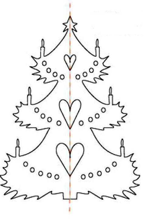 Шаблоны елки для вырезания из бумаги (30 трафаретов) | Активная мама