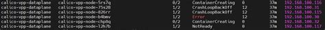 Issue While Bringing Up Calico With Vpp Dataplane · Issue 461