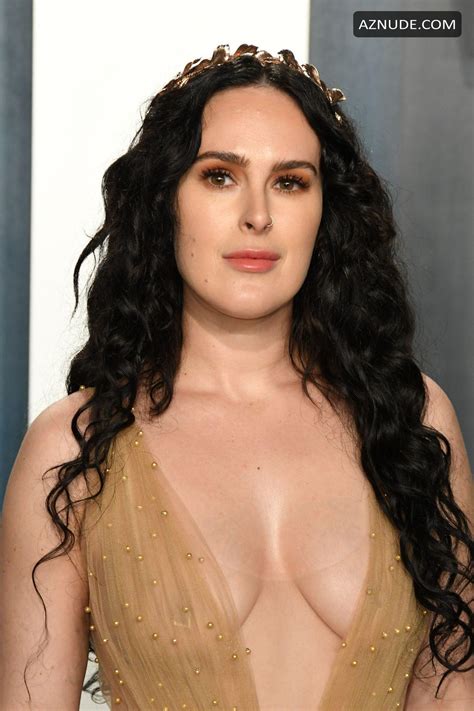 Rumer Willis Commands Attention At The Vanity Fair Oscars Bash In Los