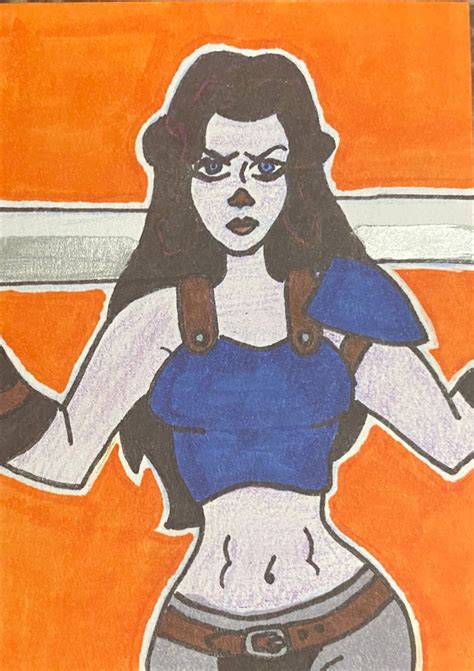 Zemara Sketchcard Karri By Jk Antwon On Deviantart