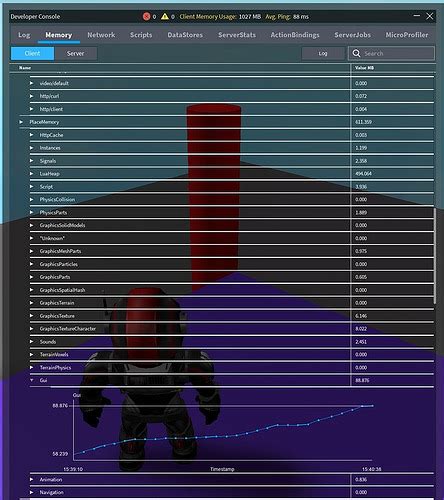 Engine Bug Memory Leak In Gui Engine Bugs Developer Forum Roblox