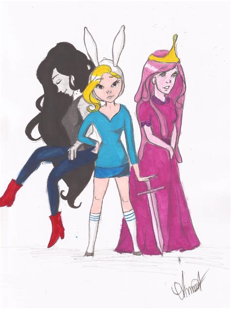 Adventure Time Girls By Mandymma On Deviantart