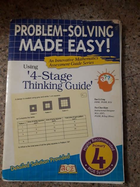 Problem Solving Made Easyp4 Hobbies And Toys Stationery And Craft Stationery And School Supplies