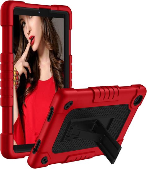 Fiewesey For Tcl Tab 8 Plus 8 Inch Tablet Case With Shoulder Strap Soft