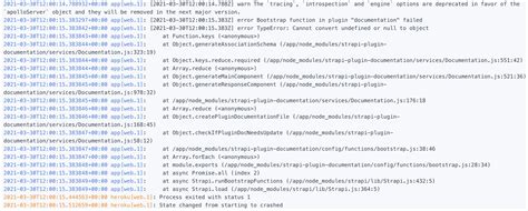 Server Wasnt Able To Start Properly Strapi Heroku Postgresql