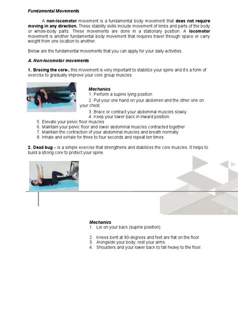Fundamental Movement Pattern Pdf Anatomical Terms Of Motion Human