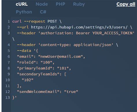 hubspot community user provisioning schema and activate user