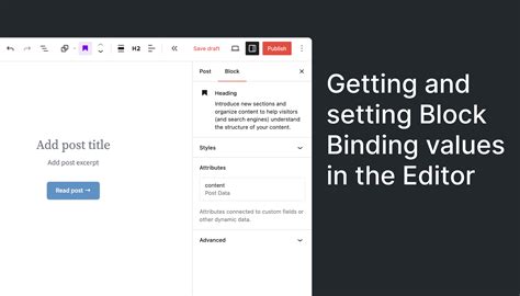 Getting And Setting Block Binding Values In The Editor Wordpress Developer Blog