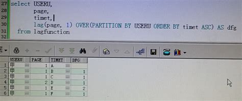 Oracle的lag函数分析函数的应用 托马斯骨头收集 博客园