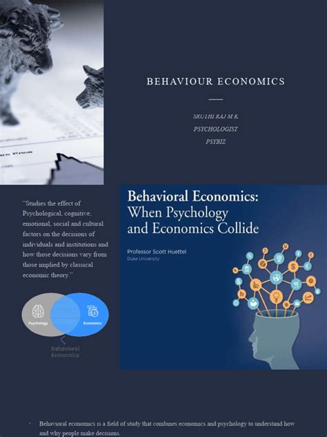 Behaviour Economics Pdf Behavioral Economics Decision Making