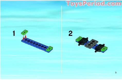 Lego 7734 Cargo Plane Instructions And Parts List