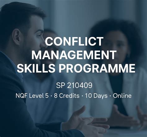 Conflict Management Sp 210409 Nkwali Compliance Consultants