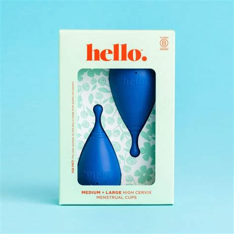 Hello Period High Cervix Cup Duo Box Mca Online