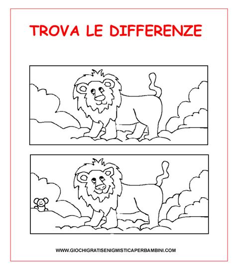 Trovare Differenze Enigmistica Per Bambini E Ragazzi