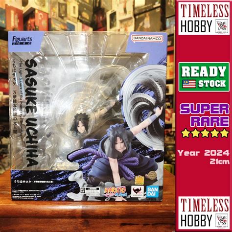 Figuarts Zero Uchiha Sasuke Figure Mangekyo Sharingan Shuriken Bandai