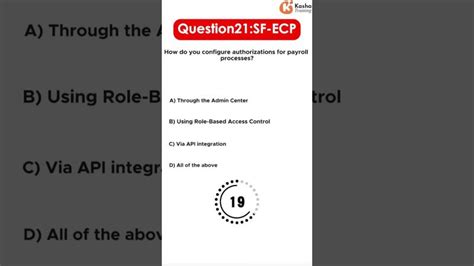 Sf Ecp Cert Qs How Do You Configure Authorizations For Payroll… Kasha Training