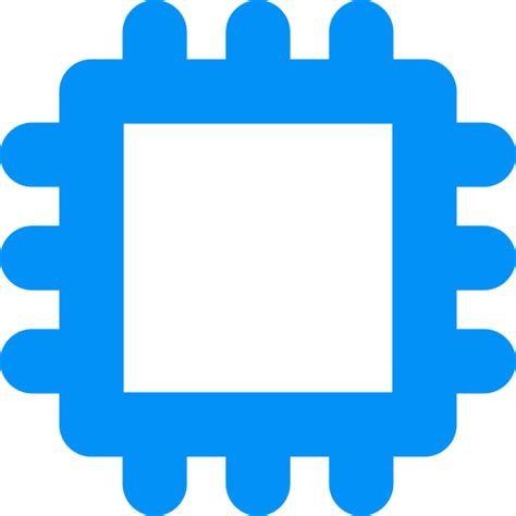 Cpu Generic Simple Colors Icon