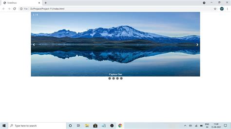 How To Create Slideshow Using Html Css Javascript Youtube