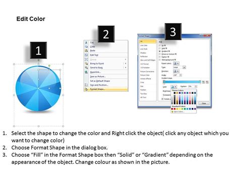 Pie Chart Process 10 Stages 4 Template Presentation Sample Of PPT Presentation