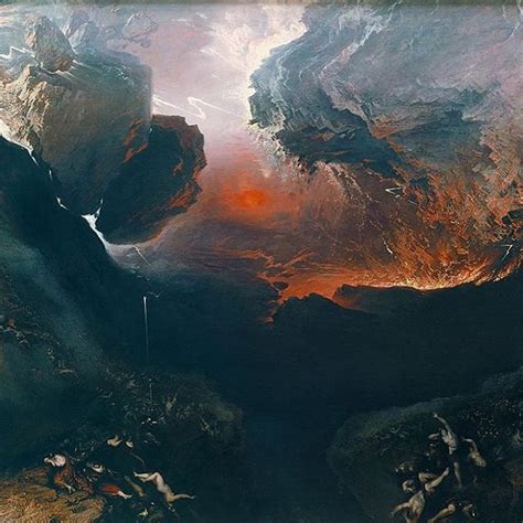 Detail From The Great Day Of His Wrath Ca 1853 By John Martin Who