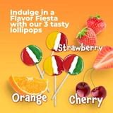 Tiger Pops Original Assorted Fruit Flavored Candy 200 Count Bag 70