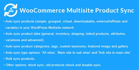 Woocommerce Multisite Product Sync 231 Nulled