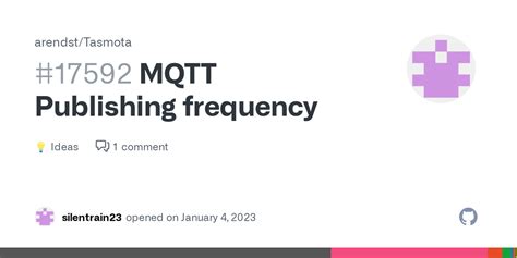 Mqtt Publishing Frequency Arendst Tasmota Discussion Github