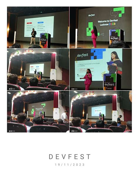 Ardhendu Bhushan Mishra On Linkedin Devfest 2k23 Lucknow 🥳🥳 Enjoyment 🥳 Excitement And Learning