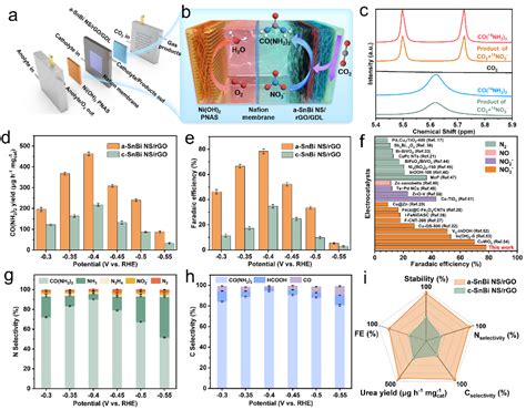 北航郭林 刘利民 康建新团队重磅jacs 原位raman和xas光谱揭示非晶氧化铋锡纳米片优化co2和no3 的c N偶联反应