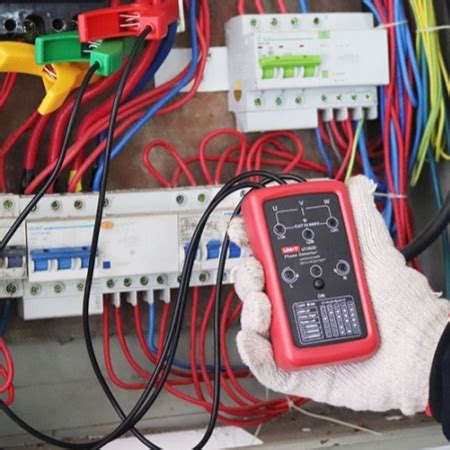 Non Contact Phase Rotation Meter AC 70 1000V Sisco Com