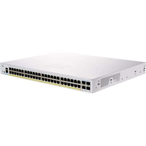 Cisco Business Cbs250 48p 4g Smart Switch 48 Port Ge Poe 4x1g Sfp Limited Lifetime