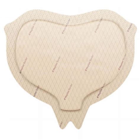 Mepilex Border Sacrum Self Adherent Foam Dressing 6 3 Inch X 7 9 Inch