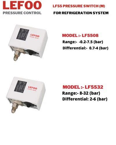 Contact System Type Spdt Lefoo Pressure Switch Electrical Connection