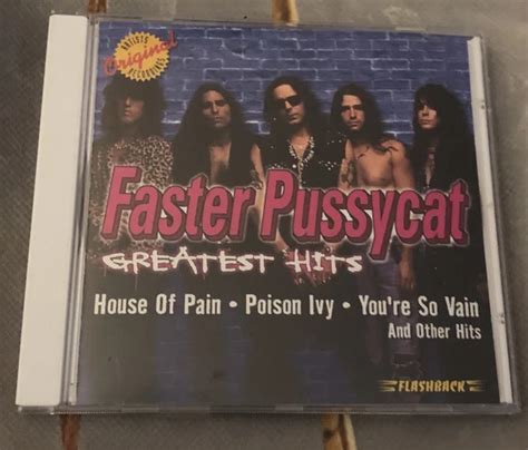 Faster Pussycat Greatest Hits Cd Flashbackrhino Elektra Glam Rock