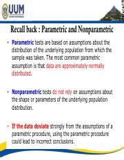 Parametric And Nonparametric Pdf Recall Back Parametric And Nonparametric Parametric Tests