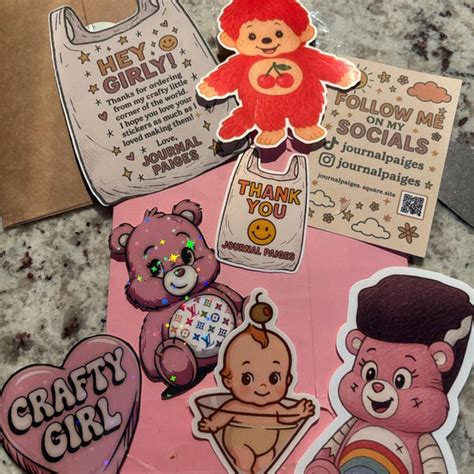 Summerween Sticker Sheets Etsy