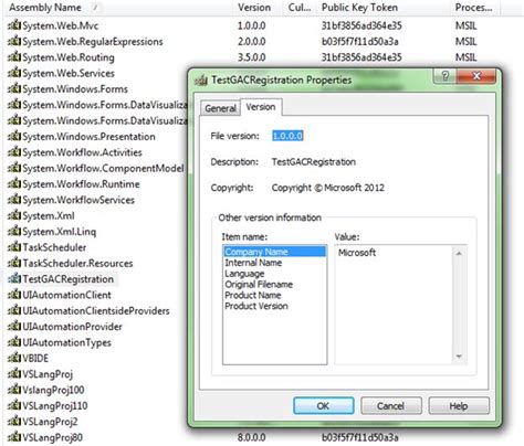 Creating And Sharing Net Assemblies For A Net Application Projects