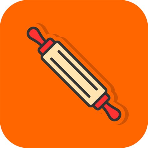 Rolling Pin Vector Icon Design 21098544 Vector Art At Vecteezy