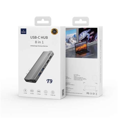 WiWU T USB C In Hub With Type C Adapter Penguin Com Bd