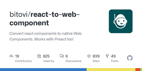 React To Web Componentdocscomplete Examplemd At Main · Bitovireact To Web Component · Github