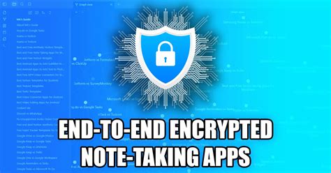 6 Best End To End Encrypted Note Taking Apps In 2023