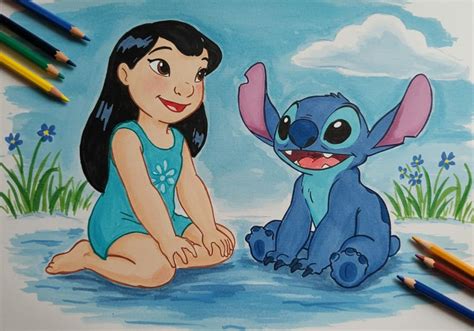 Desenhos Do Lilo E Stitch Para Colorir Imprimir Pdf