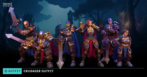 Stylized Crusader Outfit 3d Characters Unity Asset Store